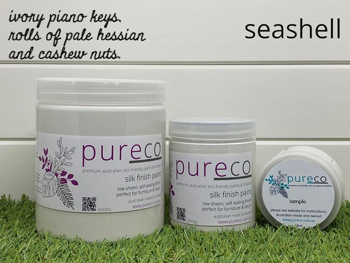 Silk Finish - Seashell – Paint Brush and Pixie Dust