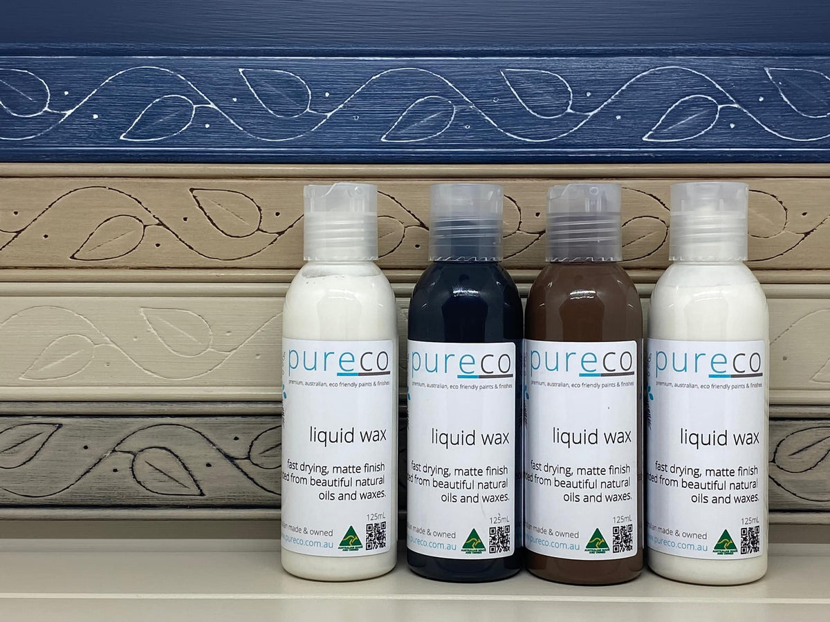 Pureco Liquid Wax – Paint Brush and Pixie Dust